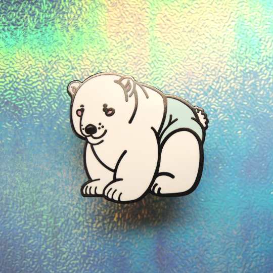 Baby Bear Hard Enamel Pins – LeonRomer